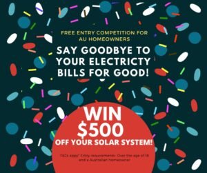 WIN $500 TOWARDS A SOLAR SYSTEM! (AU) » Free Competitions
